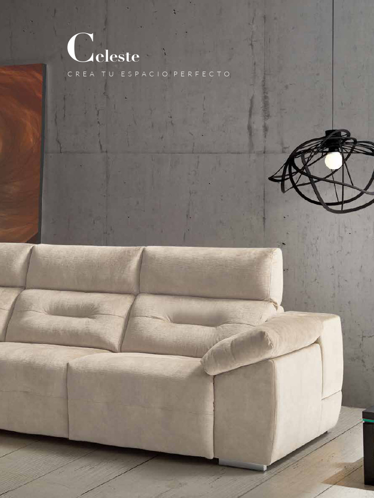 Acomodel CELESTE NF (Digital) | PDF | Sofá | Tapicería