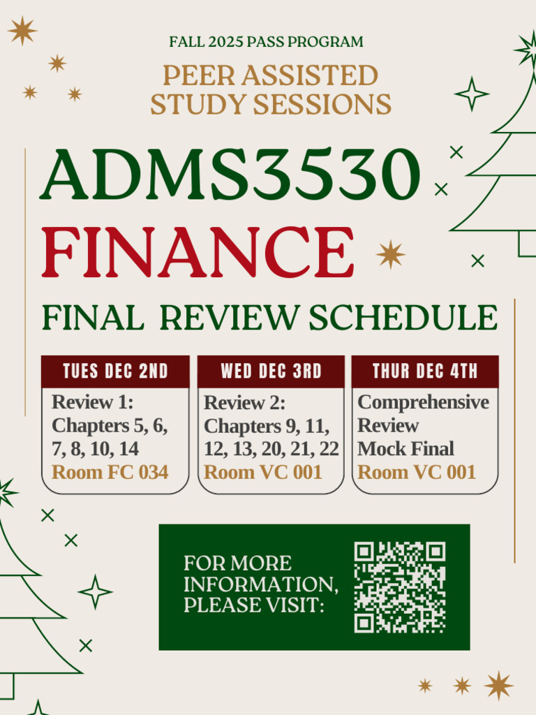 Pass Adms3530 Final Review (1) | PDF