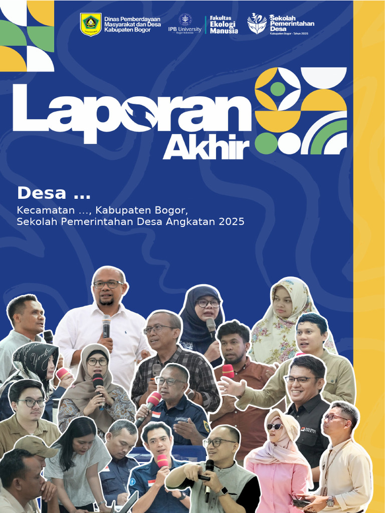 New 03102025_template Laporan Akhir Spd 2025 (1) | PDF