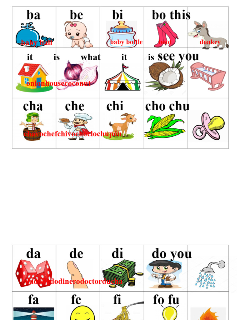 Learning To Read For Children | PDF