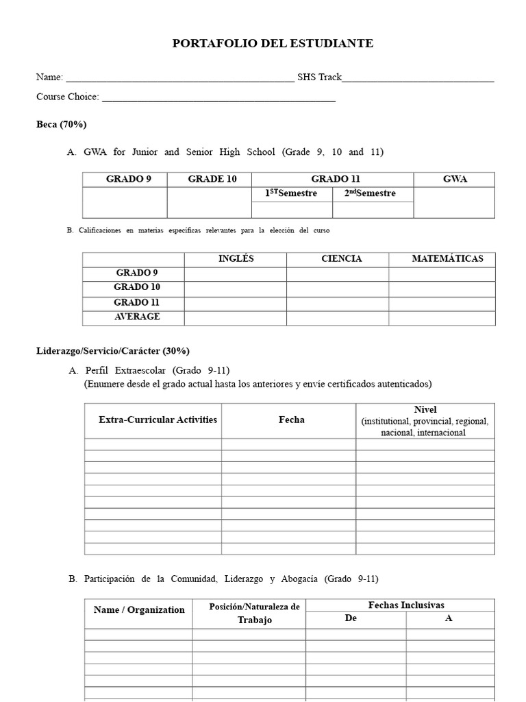 Este Formulario de Solicitud | PDF