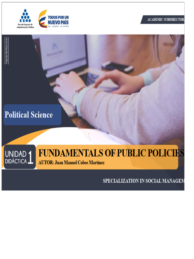 Unit 1 Fundamentals of Public Policy | PDF | Policy | Governance