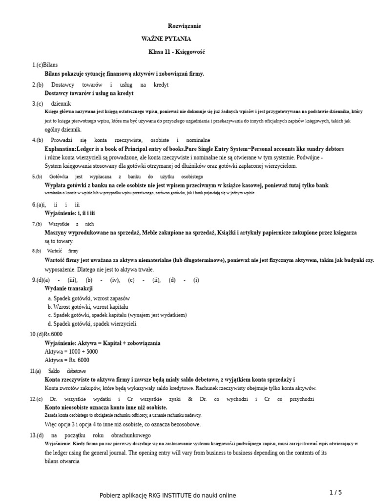 Ważne pytania autorstwa CA Parag Gupta | PDF