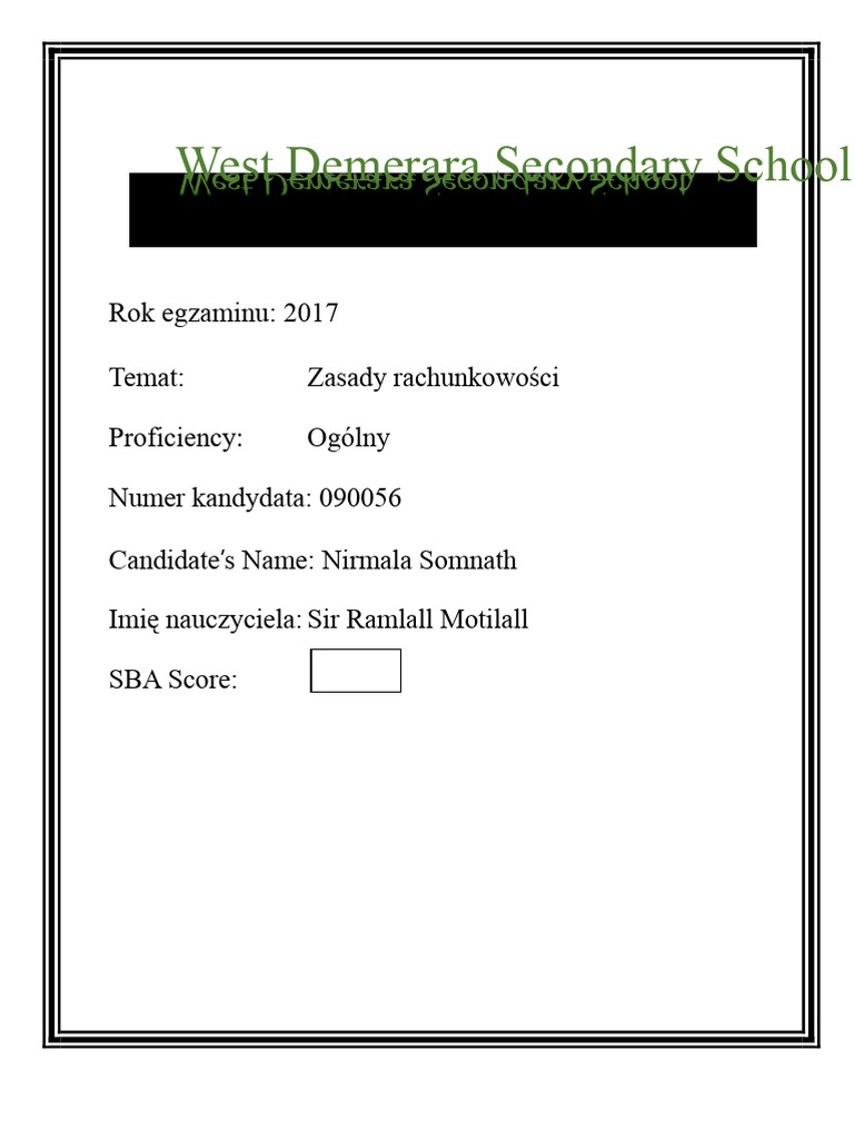 Poa Sba | PDF