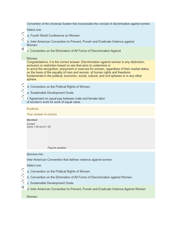 Convention of The Universal System That Incorporates The Concept | PDF ...