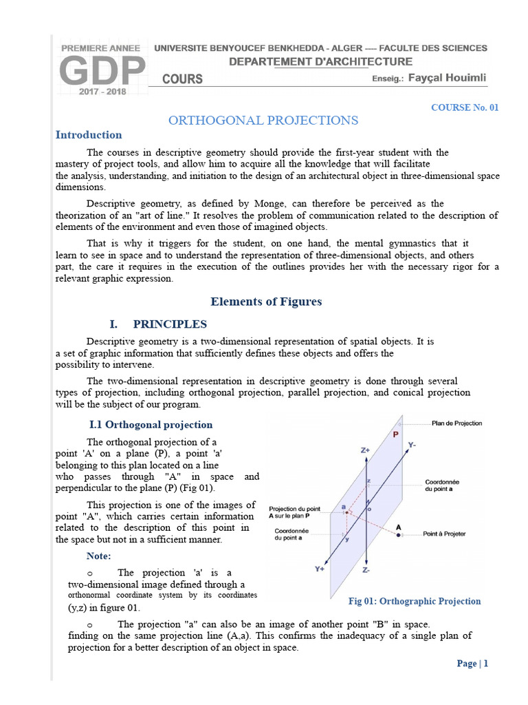 Projection Plans 2 | PDF | Rotation | Cartesian Coordinate System