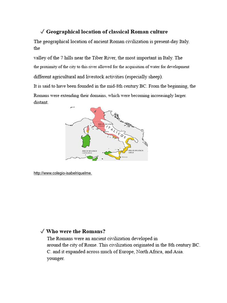 Ancient Roman Civilization Overview | PDF | Roman Mythology | Ancient Rome