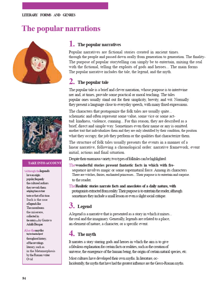 Popular Narratives | PDF | Narrative | Legends