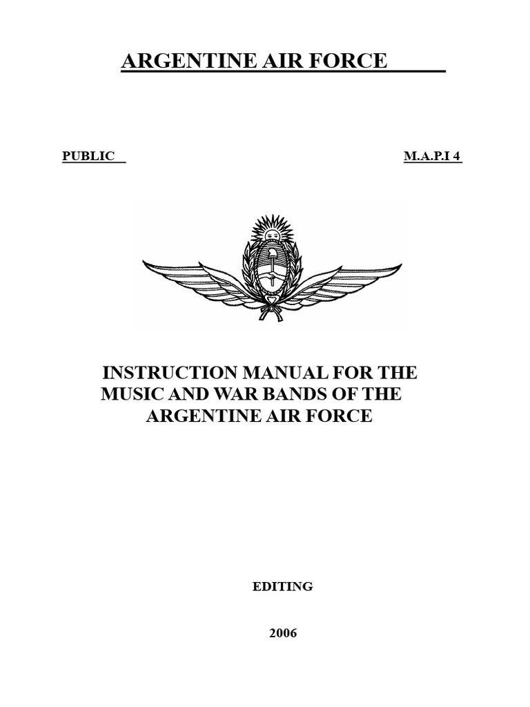 INSTRUCTION MANUAL FOR BANDS OF MUSIC AND WAR - Fragment | PDF ...