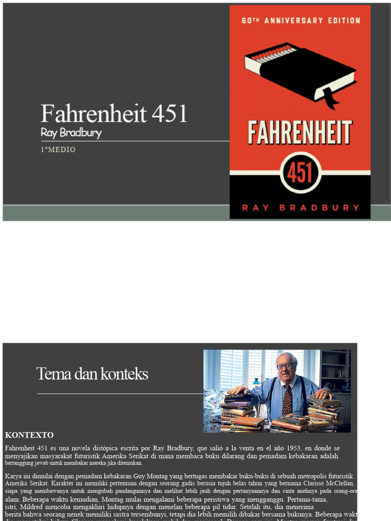 Analisis Dystopia dalam Fahrenheit 451 | PDF