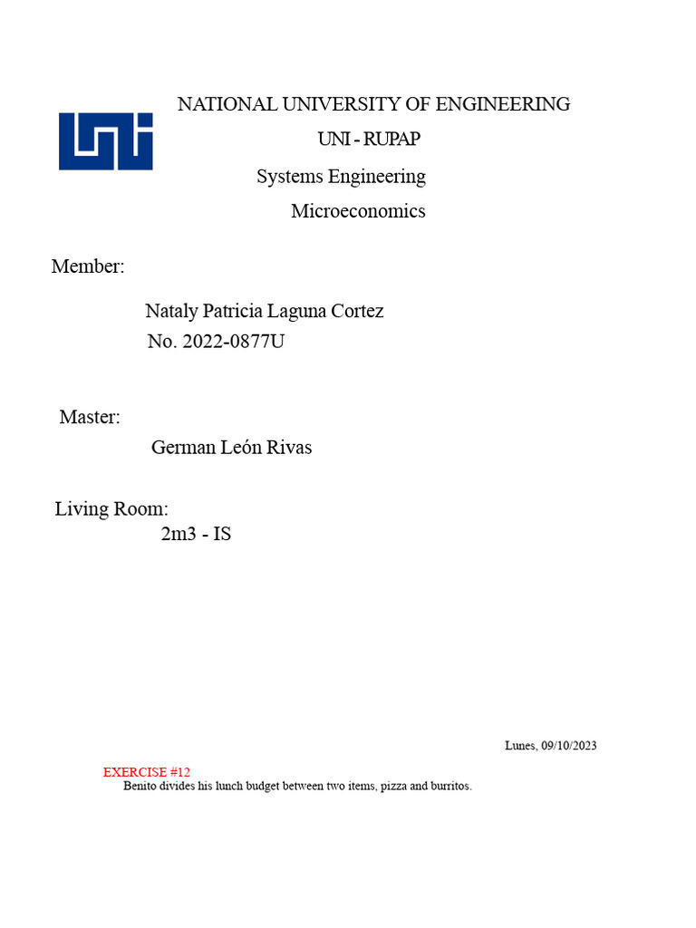 Exercise #12 - #17 | PDF | Utility | Consumption (Economics)