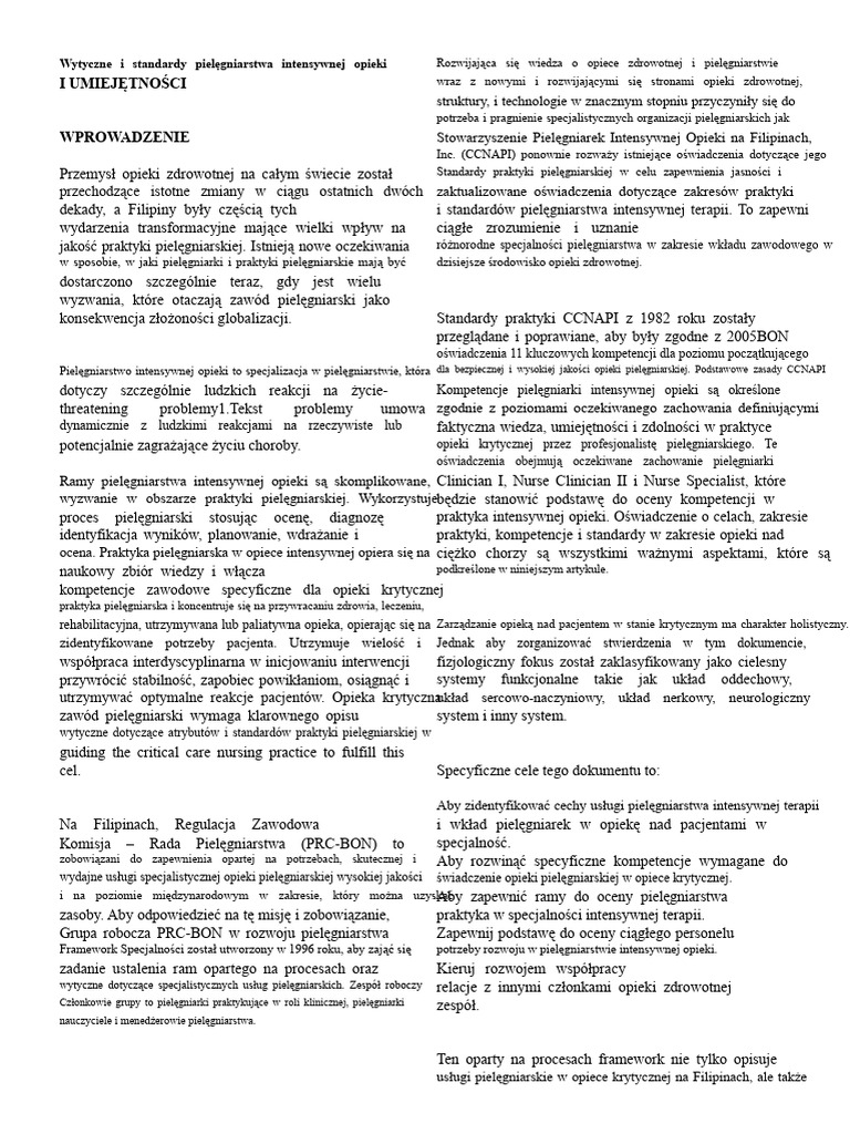 NCM 118 Notatki Próbne | PDF