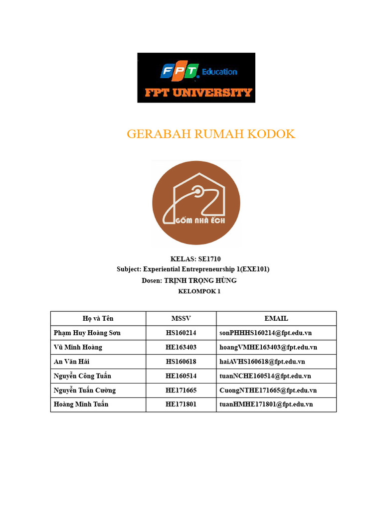 Proyek Keramik "Gốm Nhà Ếch" di Vietnam | PDF