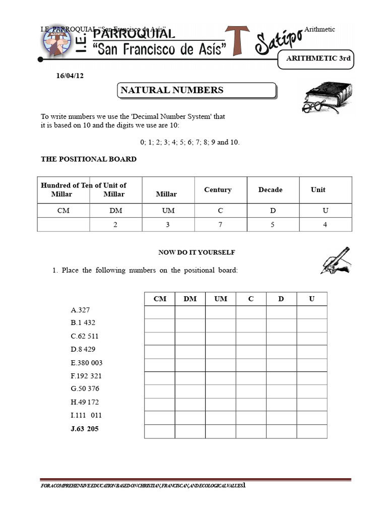 Positional Value 3 | PDF | Discrete Mathematics | Number Theory