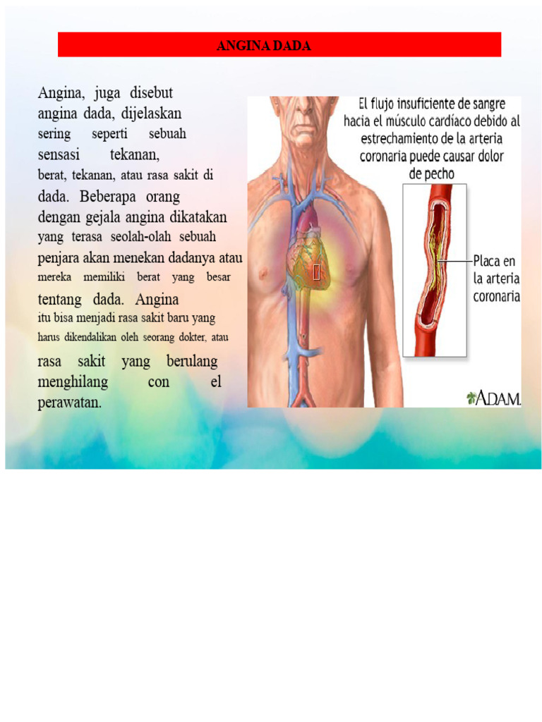Panduan Lengkap Angina Dada dan Pencegahannya | PDF