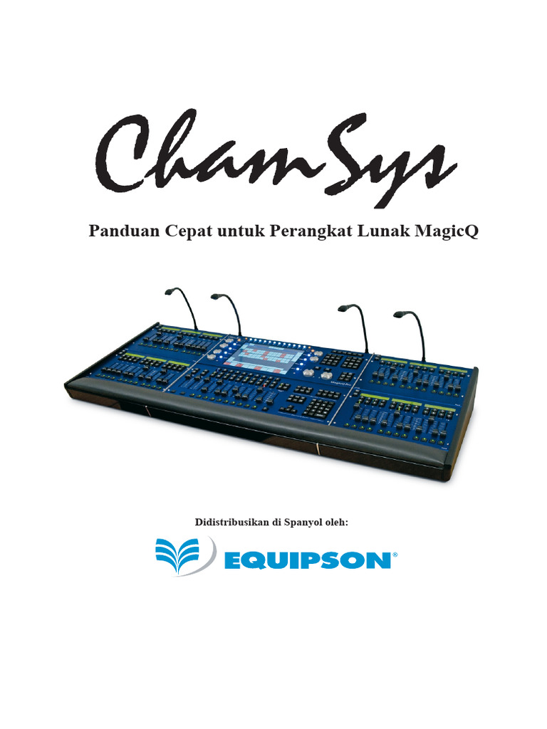 Panduan Cepat Untuk Perangkat Lunak Magicq Chamsys-1 | PDF