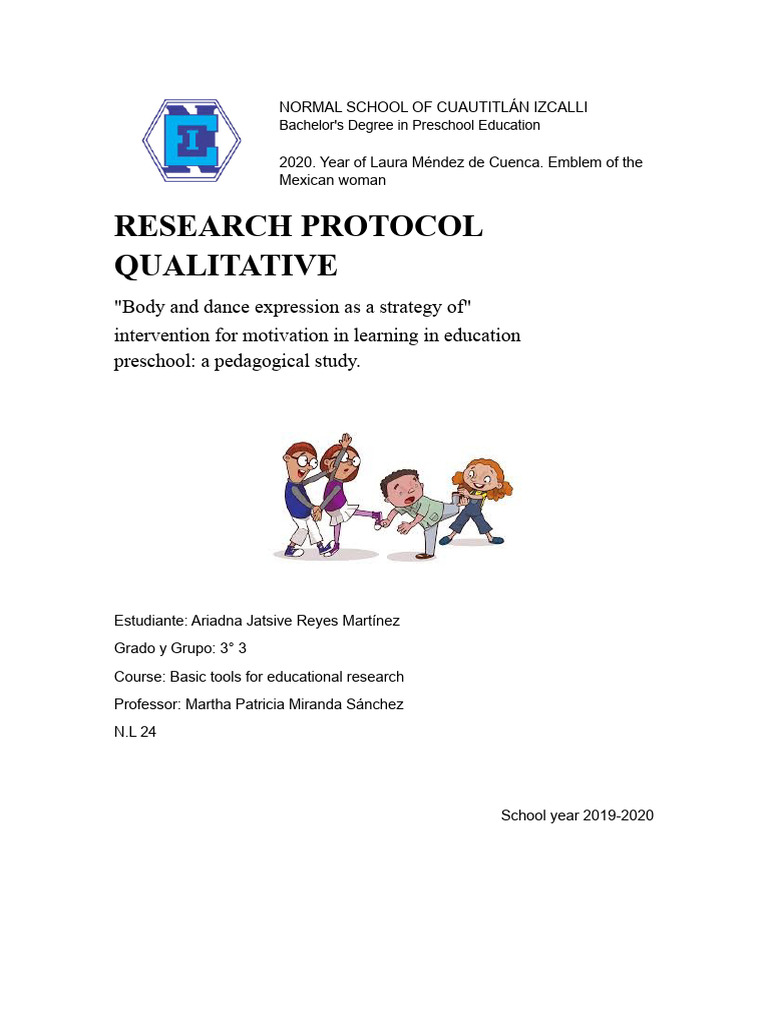 QUALITATIVE RESEARCH PROTOCOL (Automatically Retrieved) | PDF ...