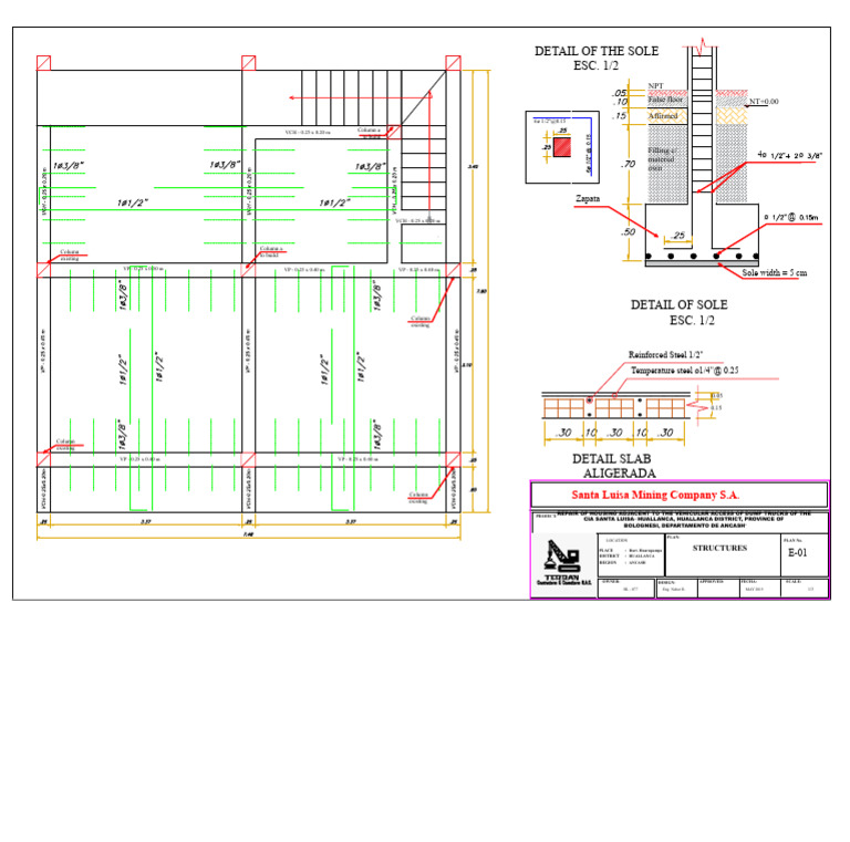 Lightened Slab Plan | PDF | Building Materials | Materials