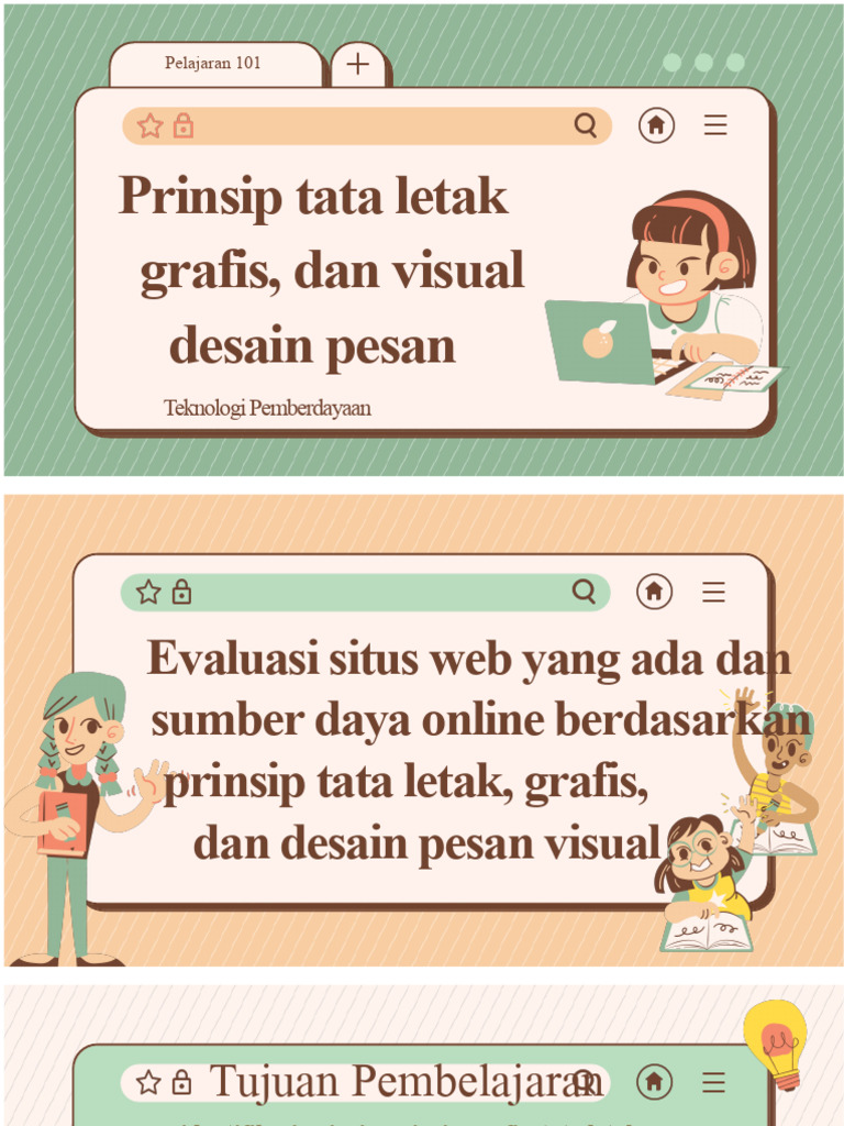 Prinsip Desain Visual untuk Web | PDF