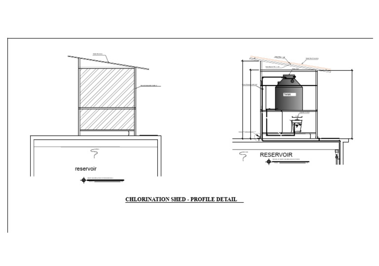Chlorination Hut - Detail Profile PDF | PDF | Structural Engineering ...