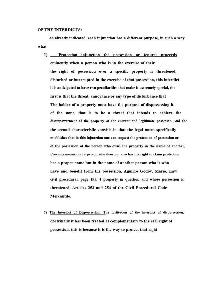 The injunctions | PDF | Injunction | Trials