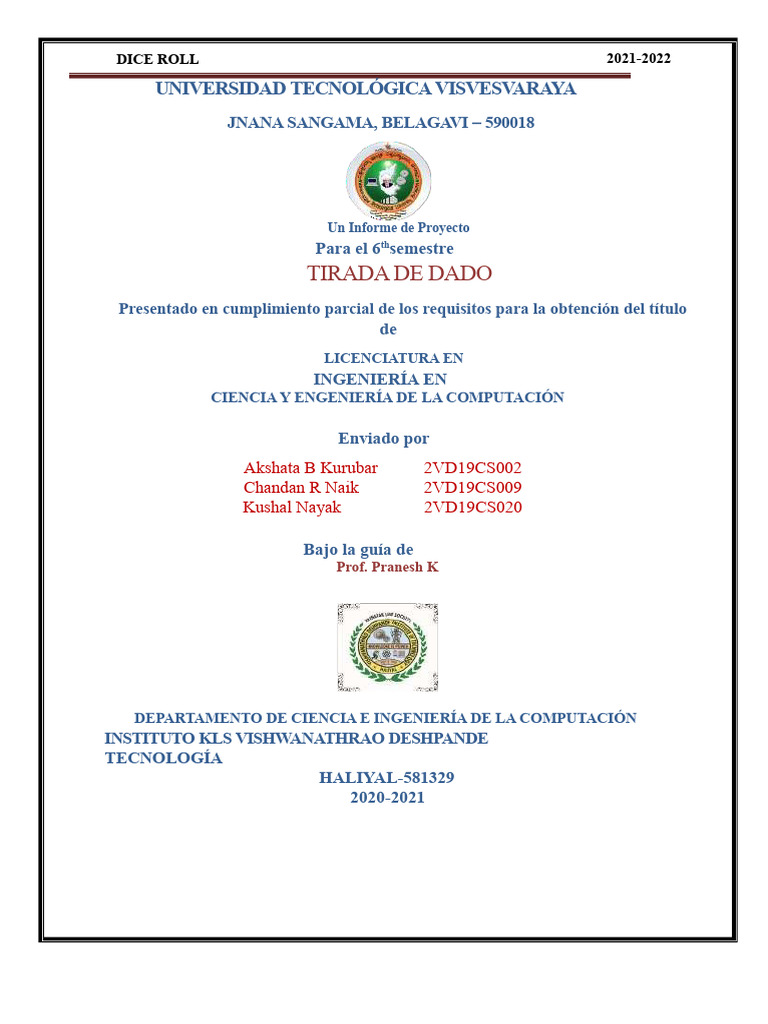 Tirada de Dados | PDF | Android (sistema operativo) | Java (lenguaje de programación)