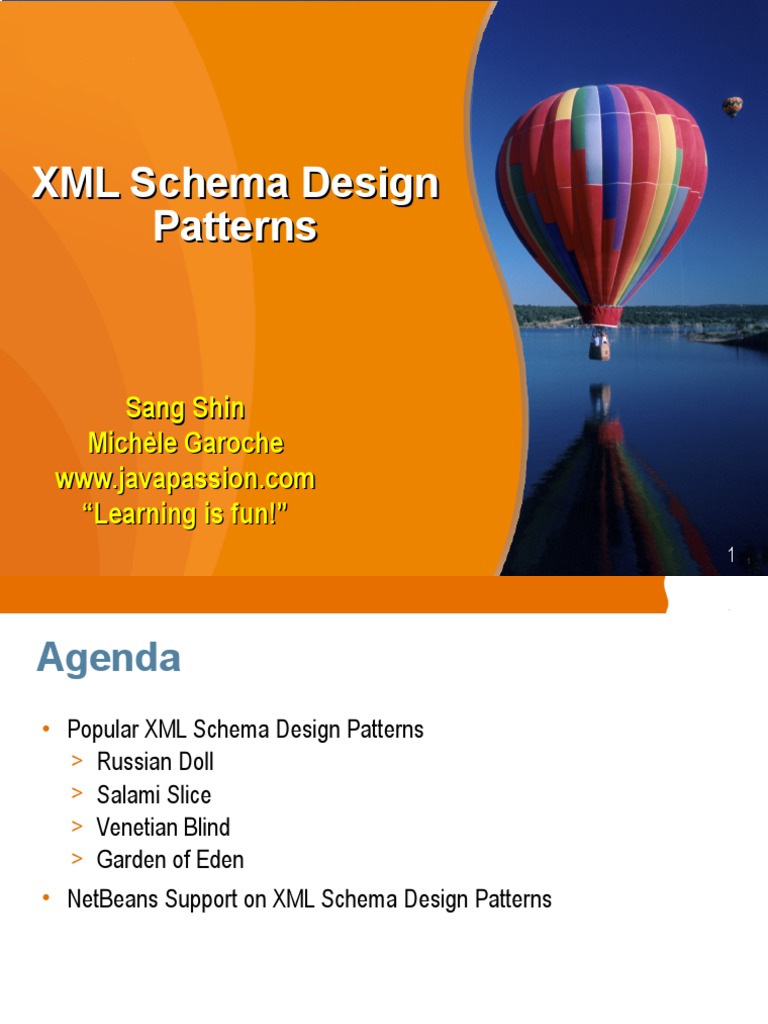 Xml Schema Design Patterns Russian Doll Salami Slice Venetian Blind And Garden Of Eden Pdf 
