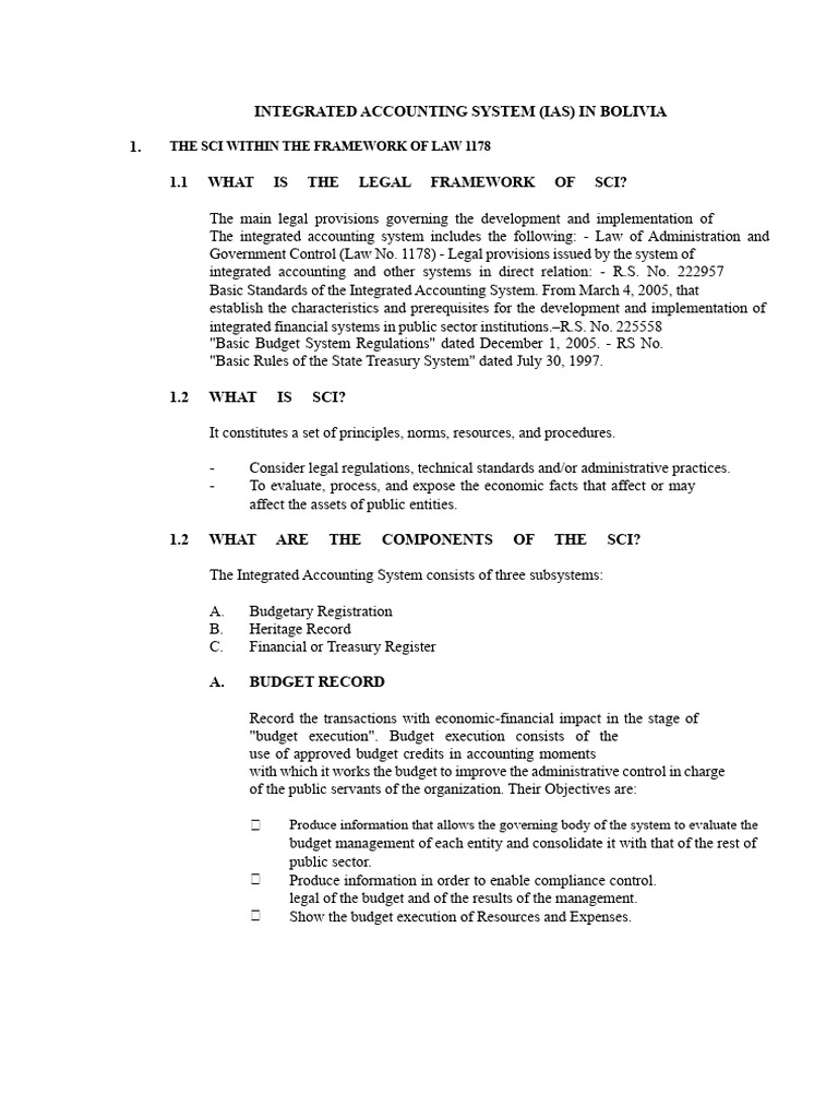 Integrated Accounting System | PDF | Expense | Balance Sheet