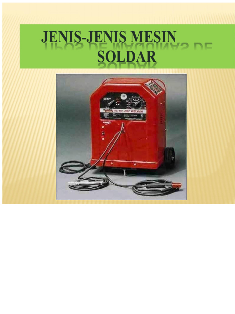 Jenis Mesin Las | PDF