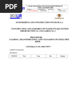 SOP for Pipe Loading and Unloading | PDF | Trailer (Vehicle) | Pipe ...