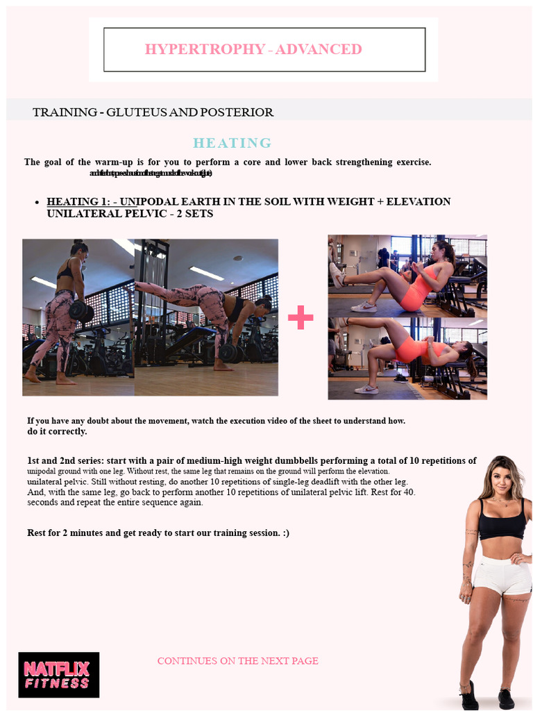 Advanced Hypertrophy Training May 1 | PDF | Strength Training ...