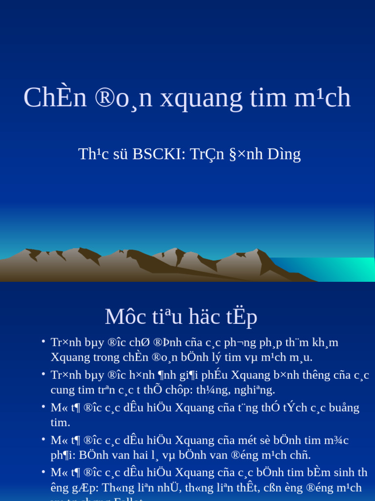 1.2 Chan Doan X Quang Tim Mach 2009 | PDF