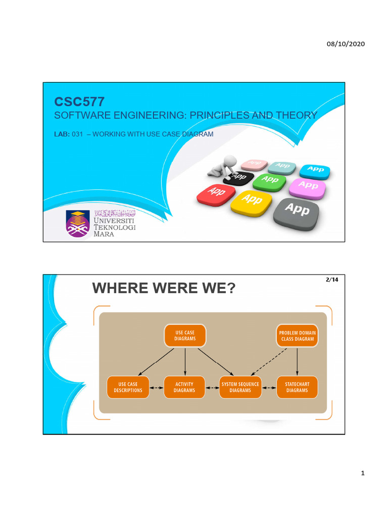 Lab 041 - Working With Use Case | PDF | Use Case | System