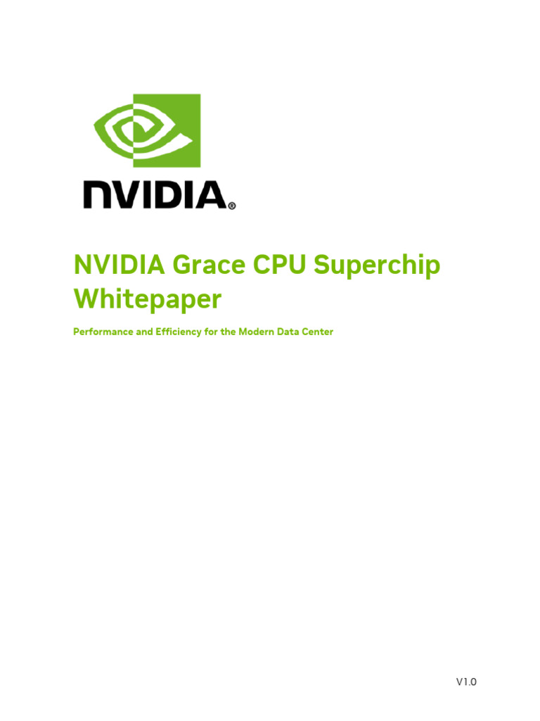 NVIDIA Grace CPU Superchip Overview | PDF | Central Processing Unit ...