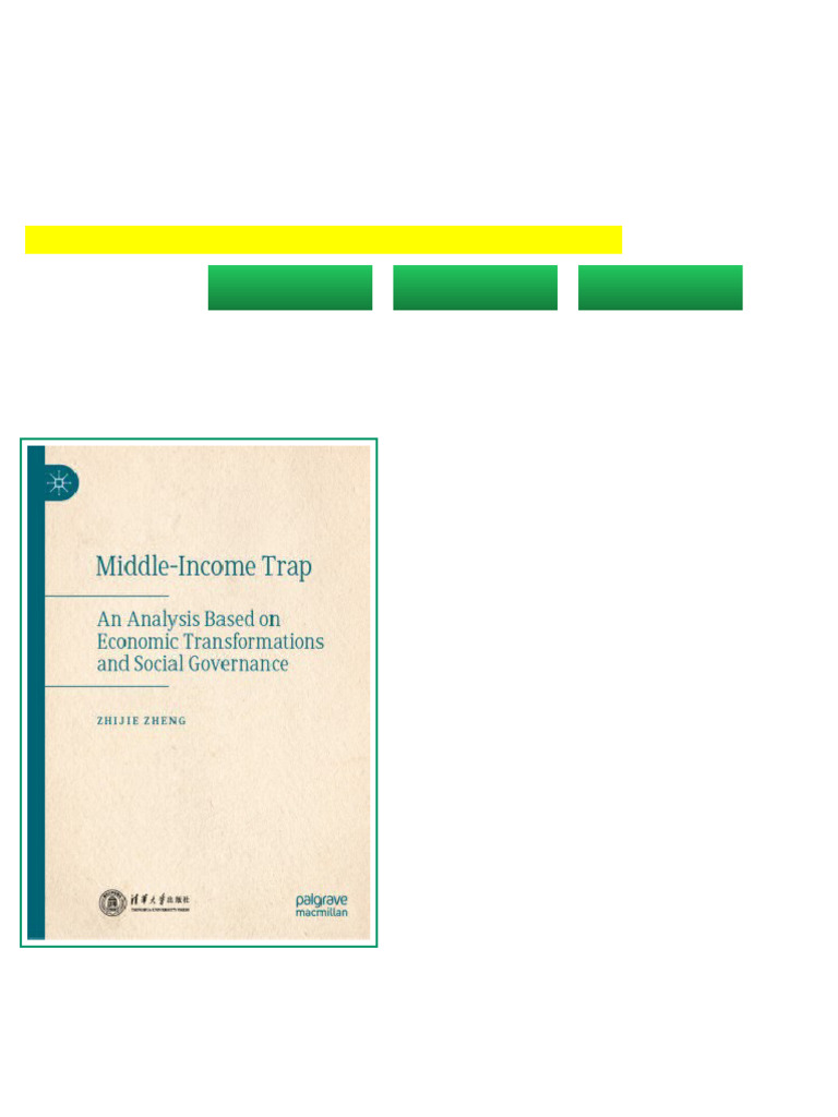 Middle-Income Trap: An Analysis Based On Economic Transformations and ...