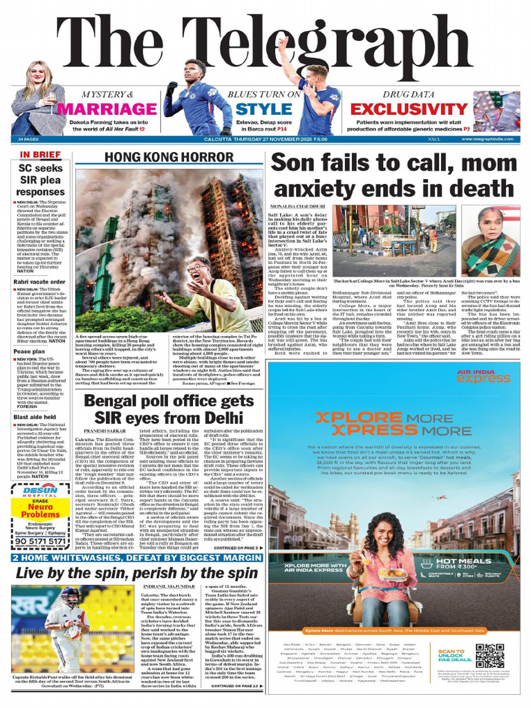 The Telegraph 27 11 2025 | PDF