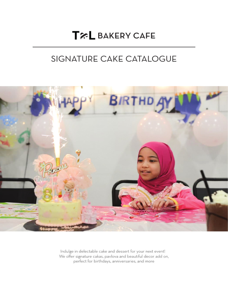 Signature Cake Catalogue for Events | PDF | Cakes | Cheesecake