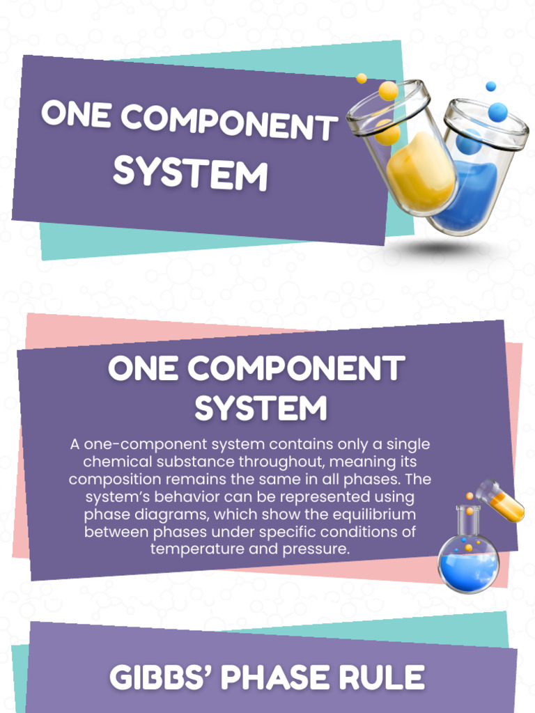 One Component System | PDF | Phase (Matter) | Phase Diagram