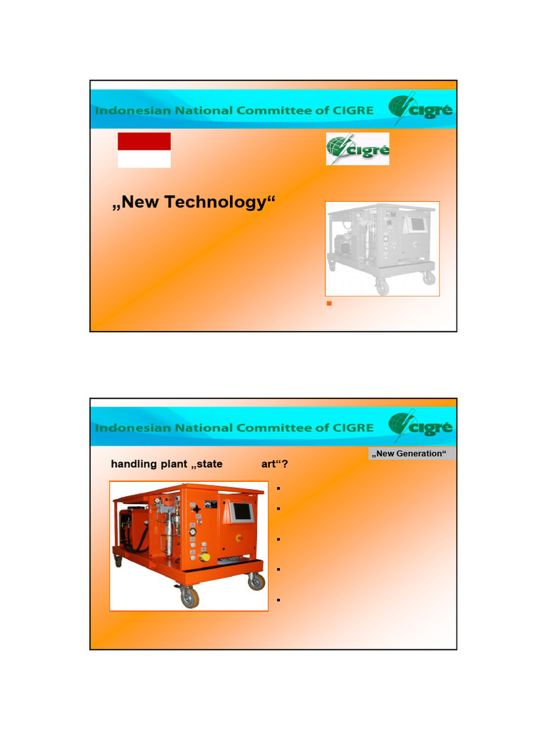 New Technology For SF6-gas Handling Equipment | PDF