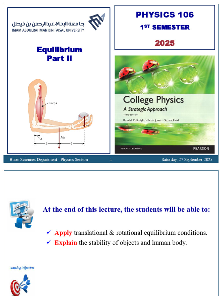 Understanding Static Equilibrium in Physics | PDF | Force | Mechanical ...