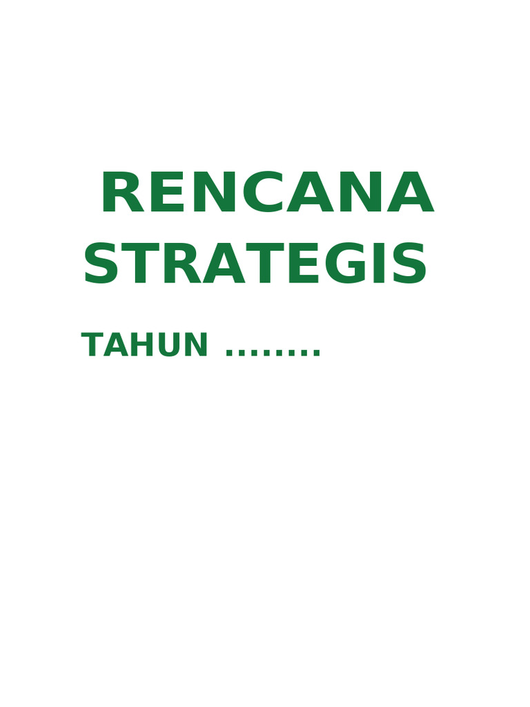 Template Renstra RSD 2023 Rev | PDF