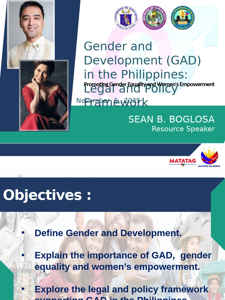 GAD Framework for Gender Equality in the Philippines | PDF | Gender ...