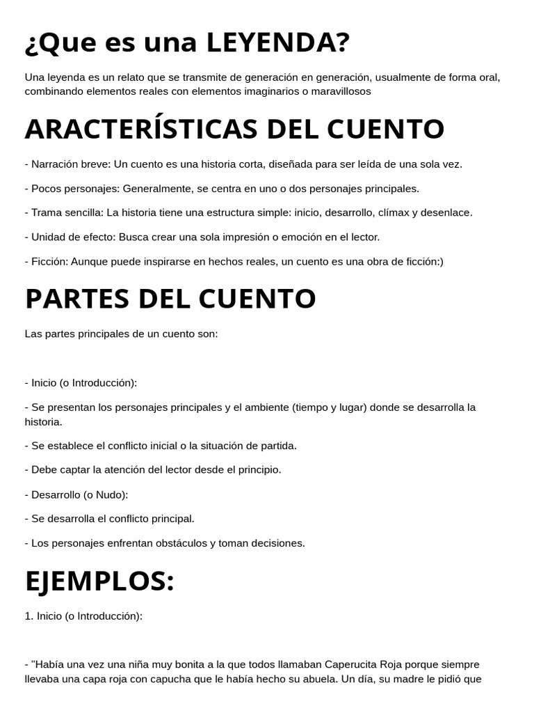 ¿Que Es Una LEYENDA - 20251110 - 222438 - 0000 | PDF