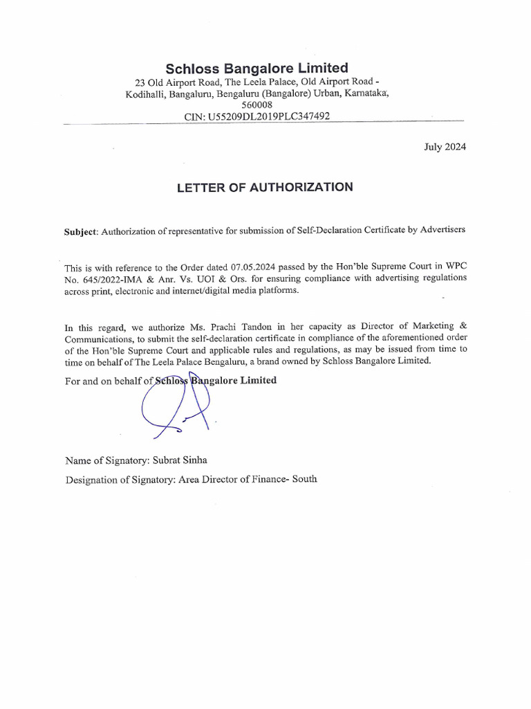1720426723-Self Declaration Ads | PDF