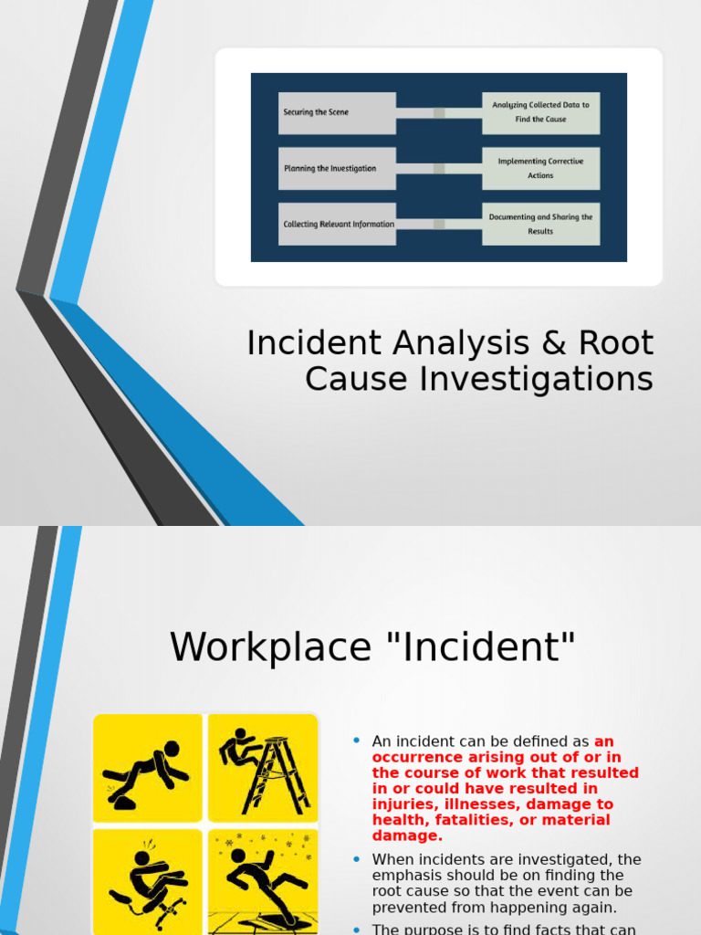 Lecture 17 - Incident Analysis and Root Cause Investigations | PDF ...