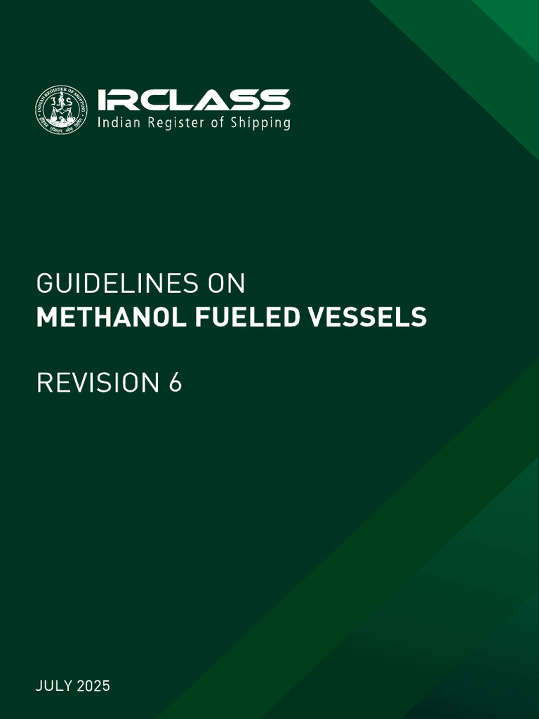 Methanol Vessel Guidelines 2025 | PDF | Ships | Reliability Engineering