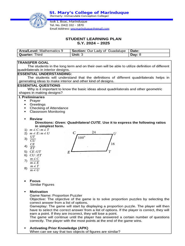 Math 9-Q3-D8 | PDF | Justice | Crime & Violence