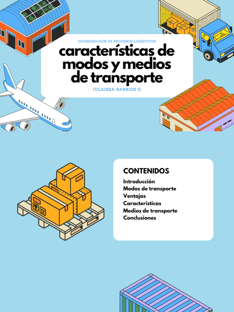 Modos y Medios de Transporte Eficientes | PDF | Transporte | Transporte ...