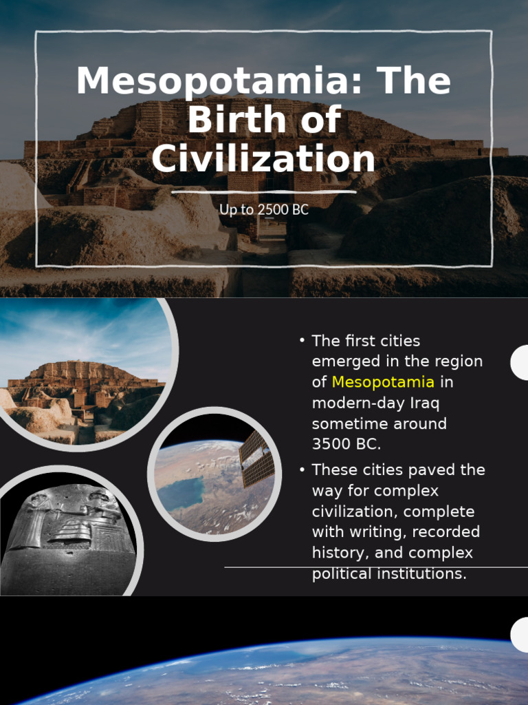 Mesopotamia Presentation Pdf