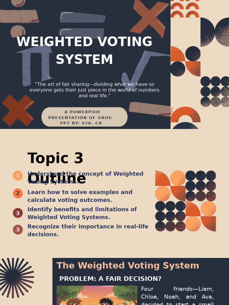 Weighted Voting System | PDF | Voting | Government